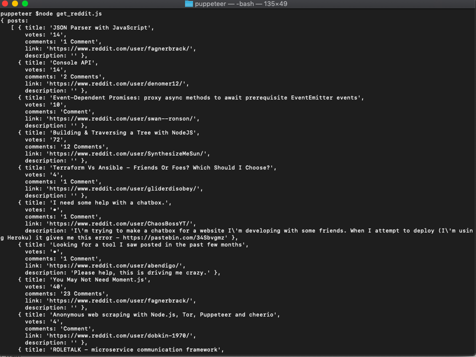 Web scraping Reddit using Node JS and Puppeteer | Proxies API
